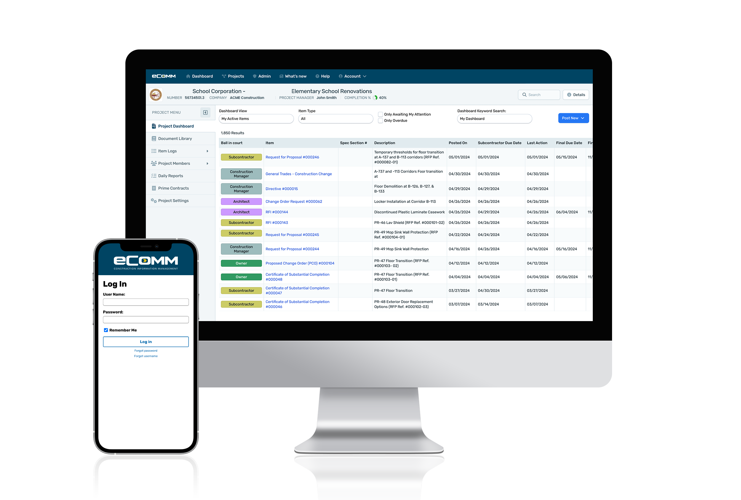 Project Management - eComm Project Management - eComm